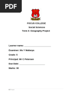 Grade 5 WEATHER PROJECT (4626) | PDF | Weather | Rain