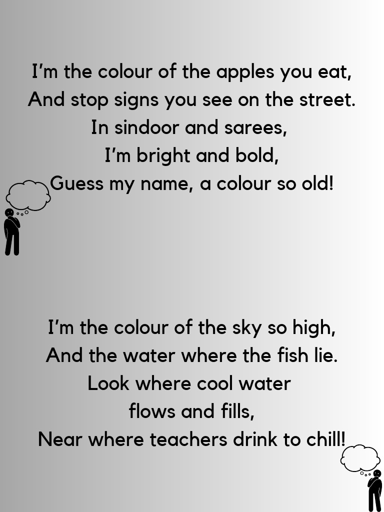 Color Poem for Children | PDF