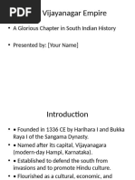 Map Showing The Vijayanagara Empire With Capital City and Current ...