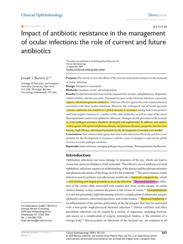 Antimicrobial Resistance | PDF | Antimicrobial Resistance ...