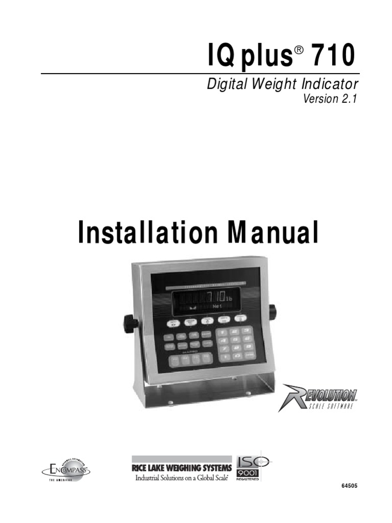 Manual 710 | PDF | Electrical Connector | Cable
