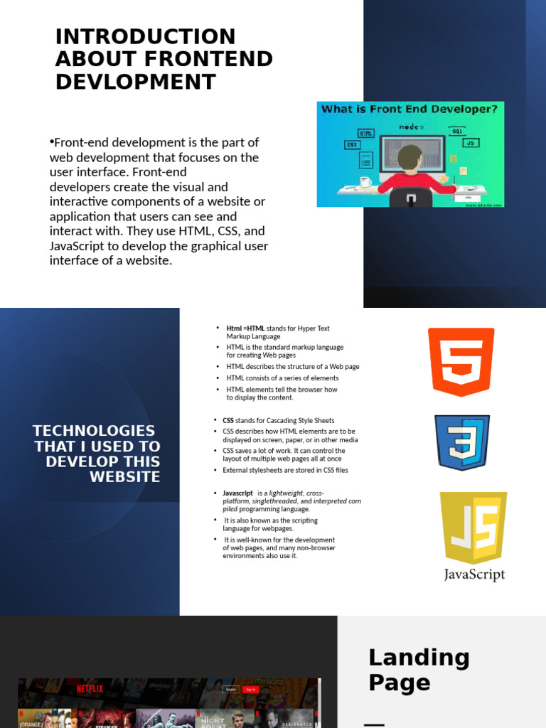 Introduction to Front-End Development | PDF
