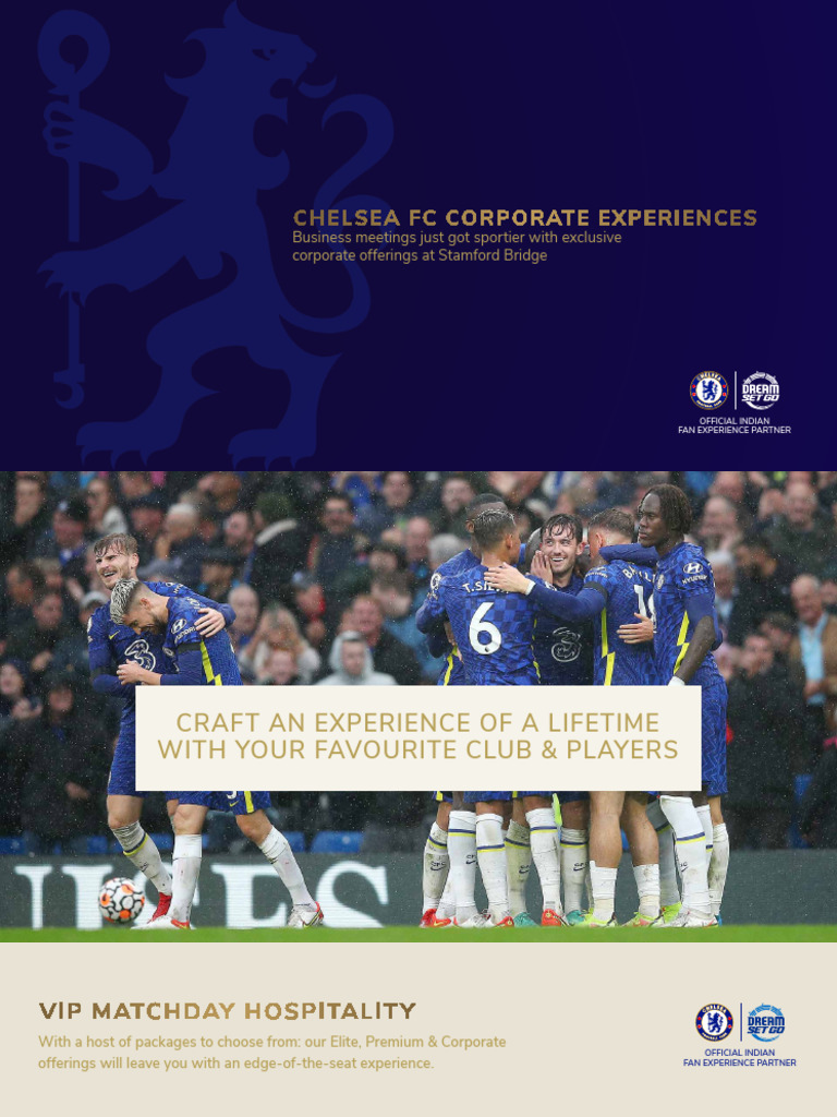 Chelsea FC - DSG Brochure For Corporate KD | PDF | Chelsea F.C.