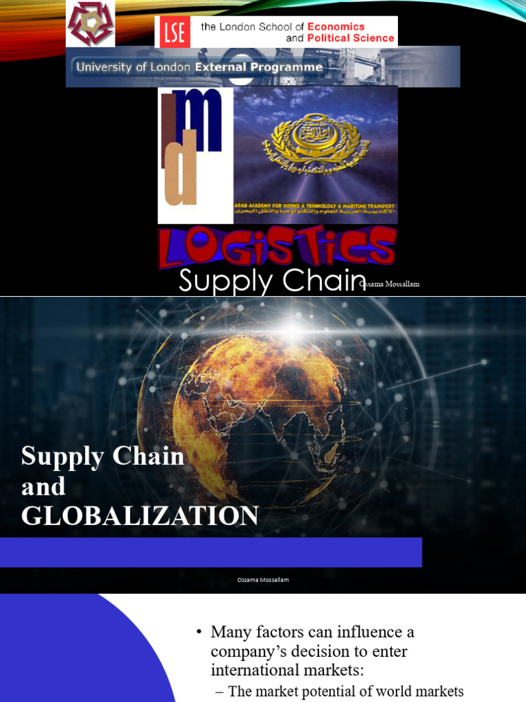 Global Logistics Strategies Overview | PDF | License | Exports