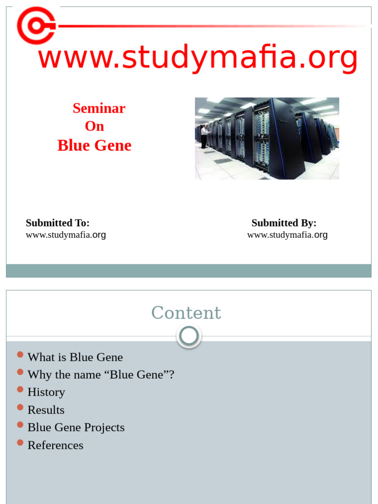 Overview of Blue Gene Supercomputer | PDF | Central Processing Unit ...