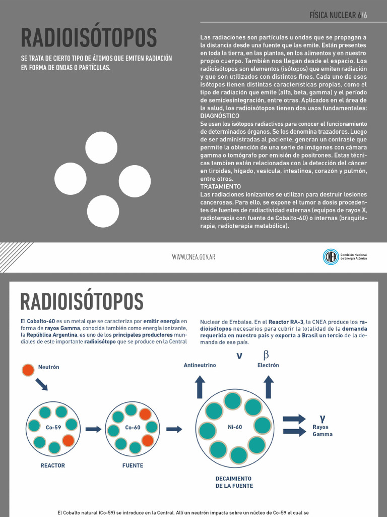 Radioisotopos CNEA | PDF