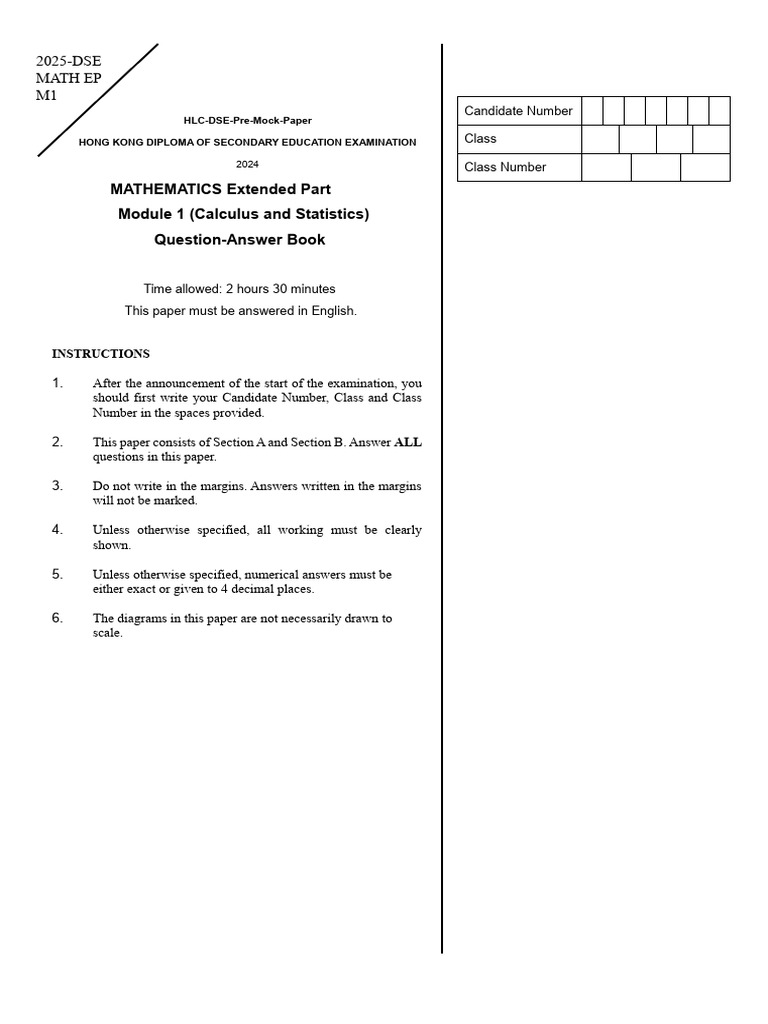 M1_DSE_Mock_2024-25-sol-A | PDF | Confidence Interval | Sampling (Statistics)