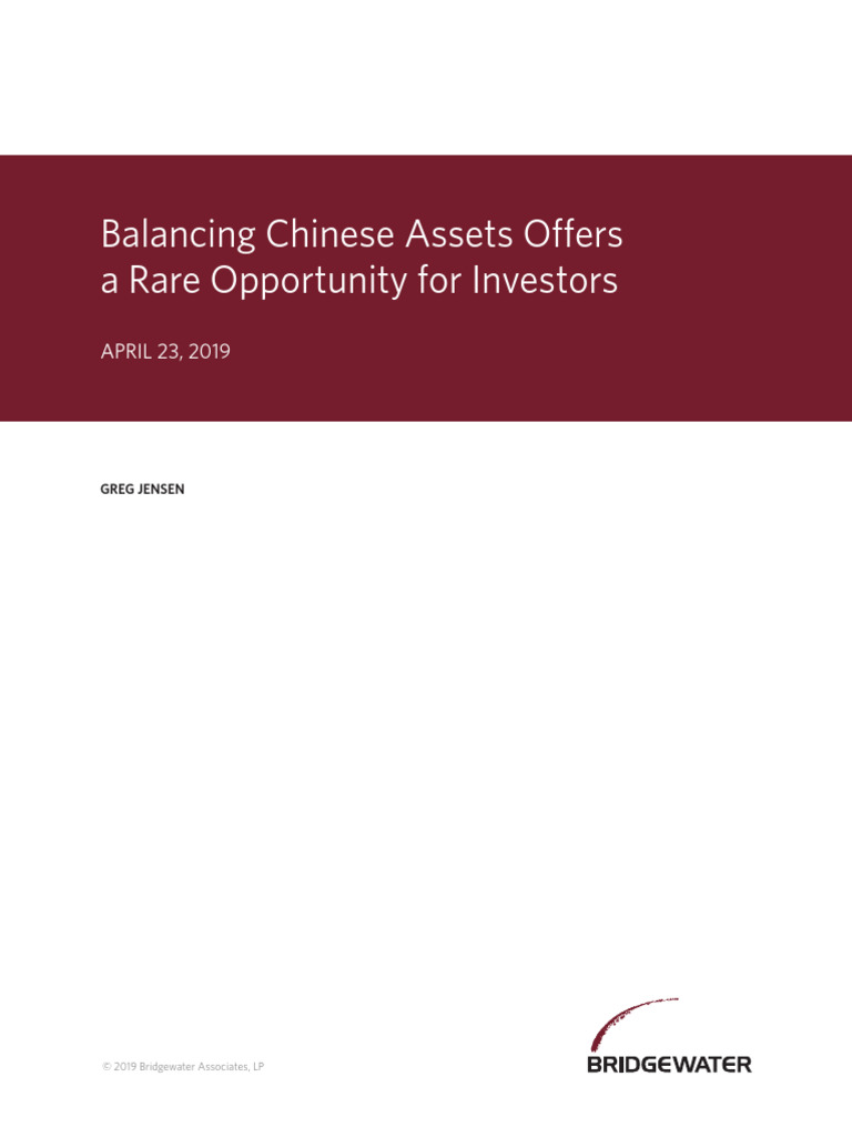 Chinese Asset Diversification Strategies | PDF | Financial Risk ...