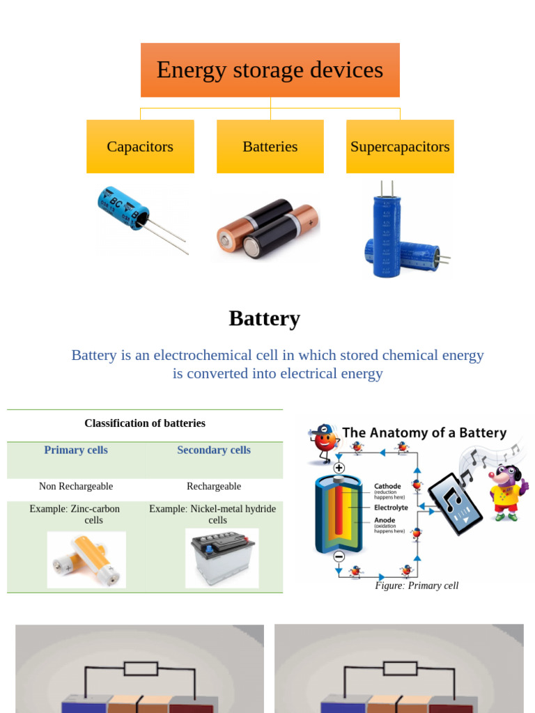 Battery and Supercap | PDF