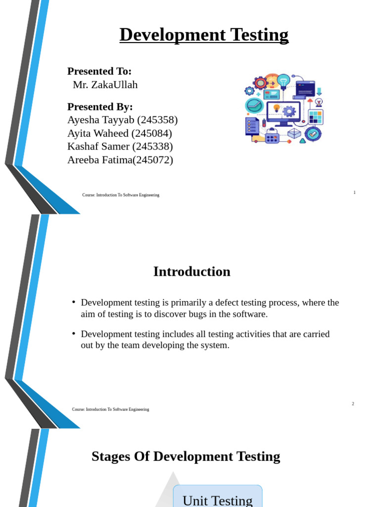 ISE Presentation 1-2 | PDF | Unit Testing | Software Quality