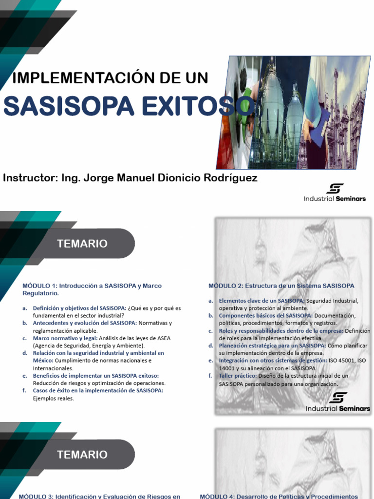 Implementacion de Un Sasisopa Exitoso | PDF | La seguridad informática ...
