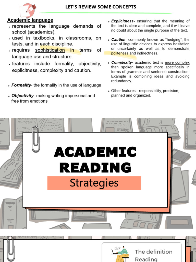 Lesson 3 Reading Strategies | PDF | Reading Comprehension | Speed Reading