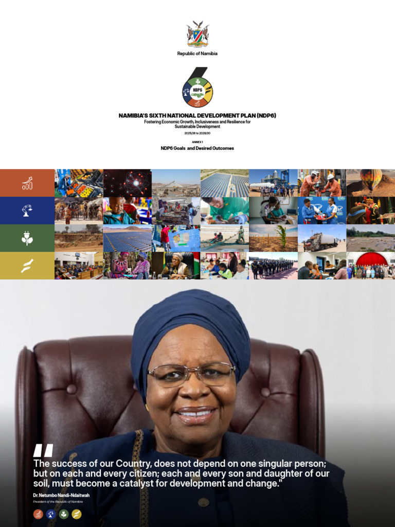 NDP6 Booklet | PDF | Infrastructure | Namibia