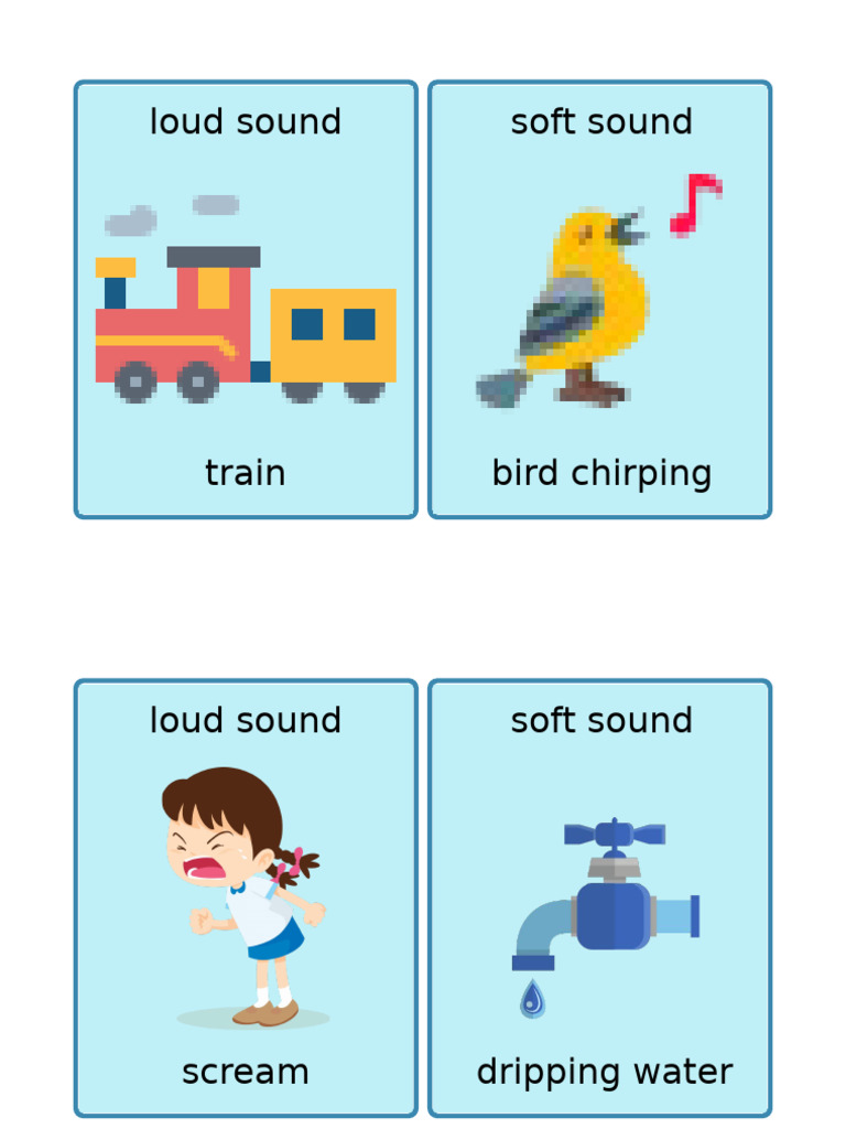 Loud and Soft Sound Examples List | PDF