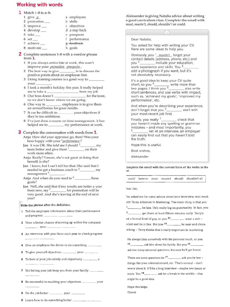 UNIT 15 Actividades Para 13_08 | PDF