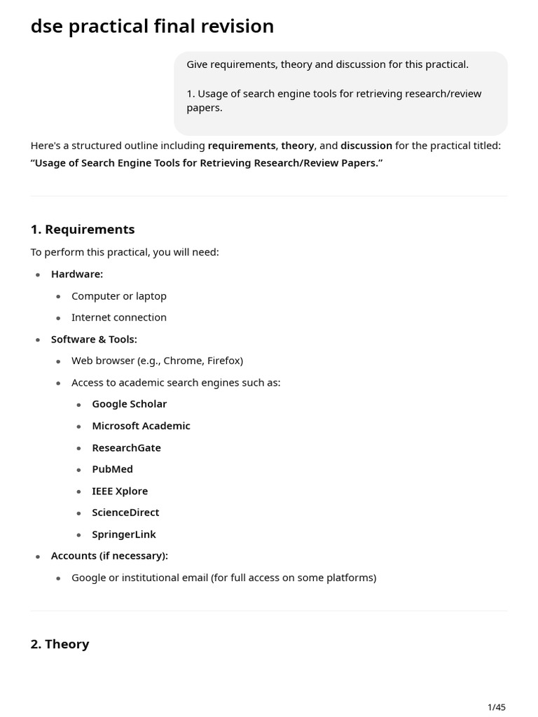 Dse Practical Final Revision | PDF | Drug Design | Docking (Molecular)