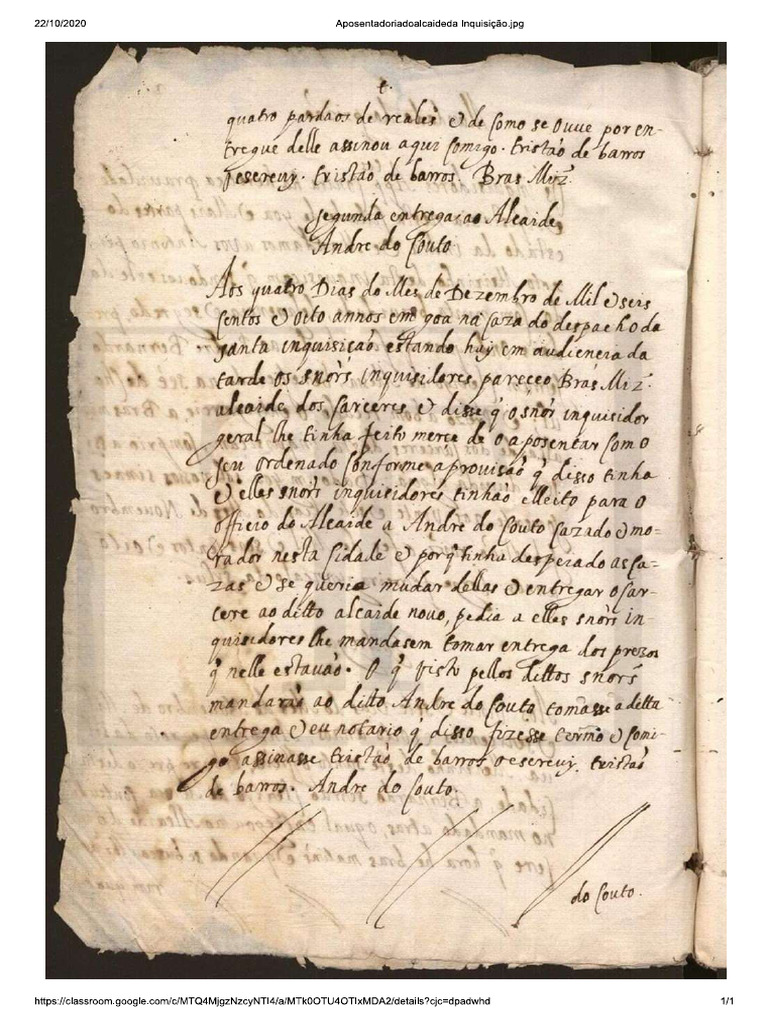 Carta 1 | PDF