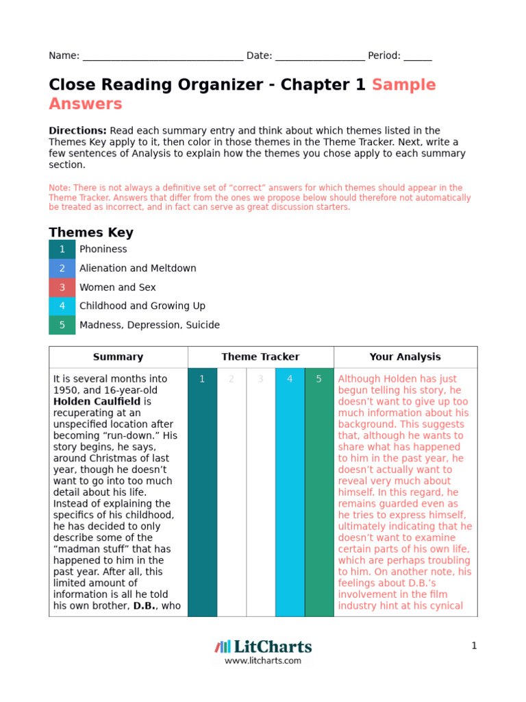 2. Chapter 1 Reading Sample Answers | PDF