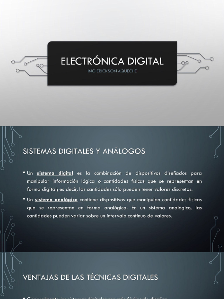 Electr Nica Digital 1 | PDF