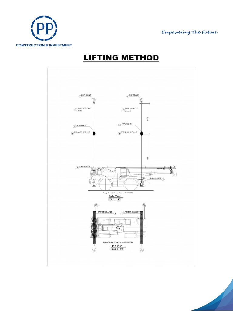 01-08. Lifting Method - Rough Terrain Crane 80T - D3-2416 | PDF