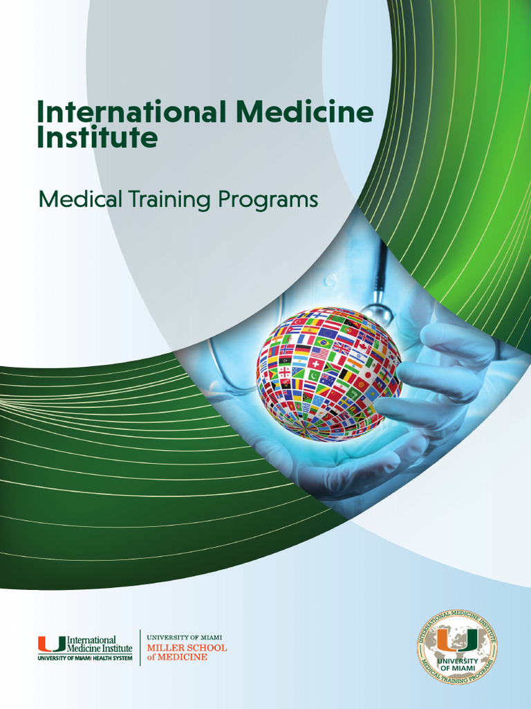 1 IMI Medical Training Program Brochure | PDF | Internal Medicine | Residency (Medicine)