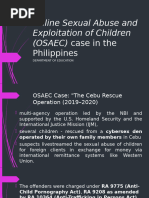 Grades 9 To 10 Anti - OSAEC and CSAEM Session | PDF