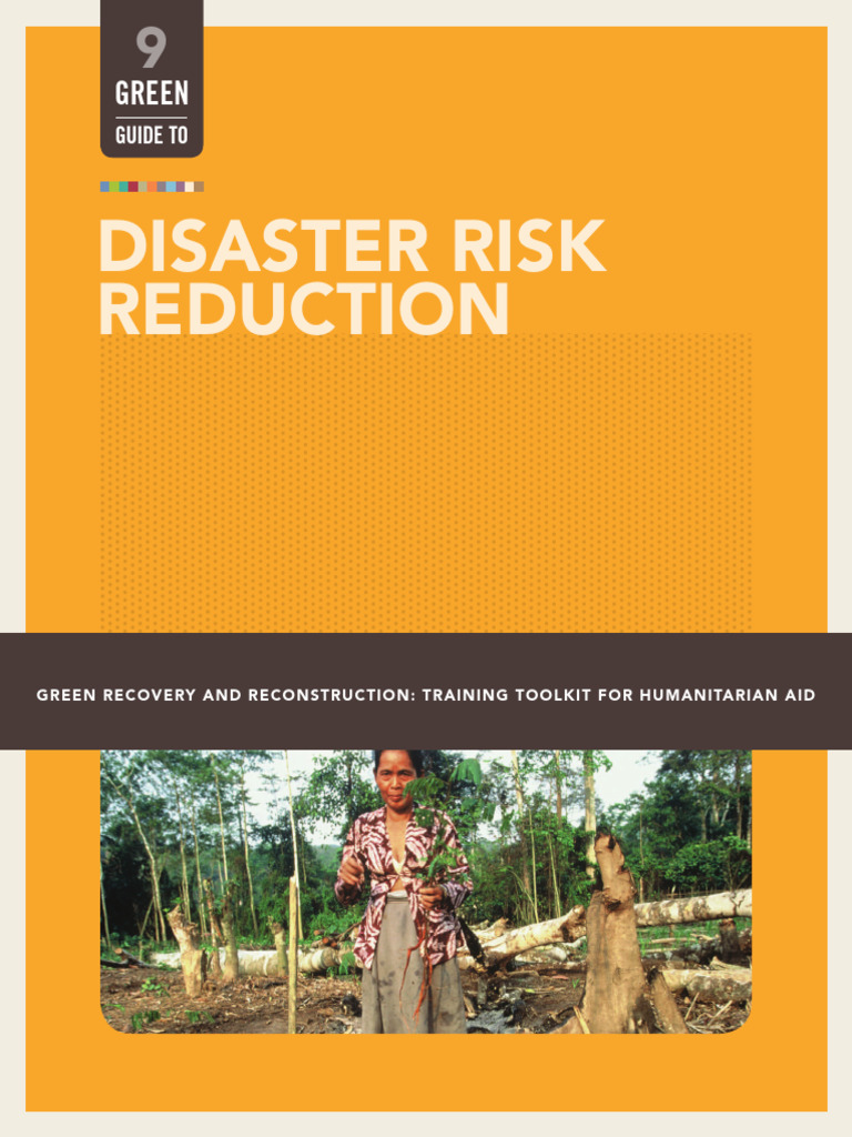 Green Recovery Toolkit for Disaster Risk Reduction | PDF | Hazards ...