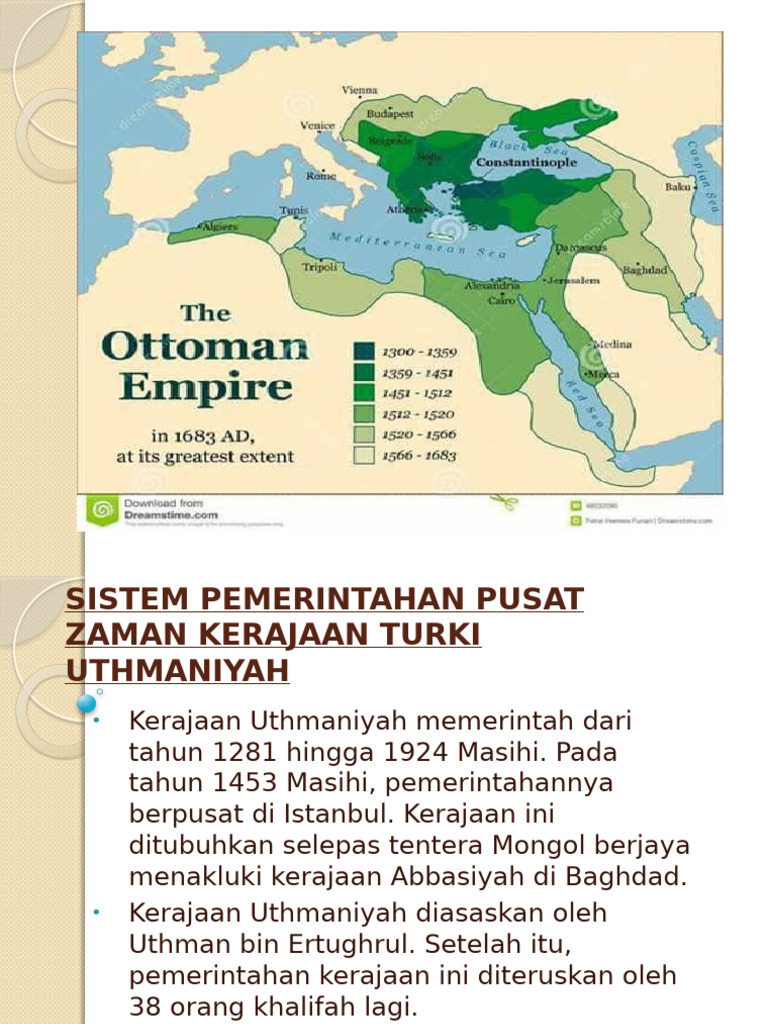 2. Sistem Pemerintahan Zaman Kerajaan Turki Uthmaniyah | PDF