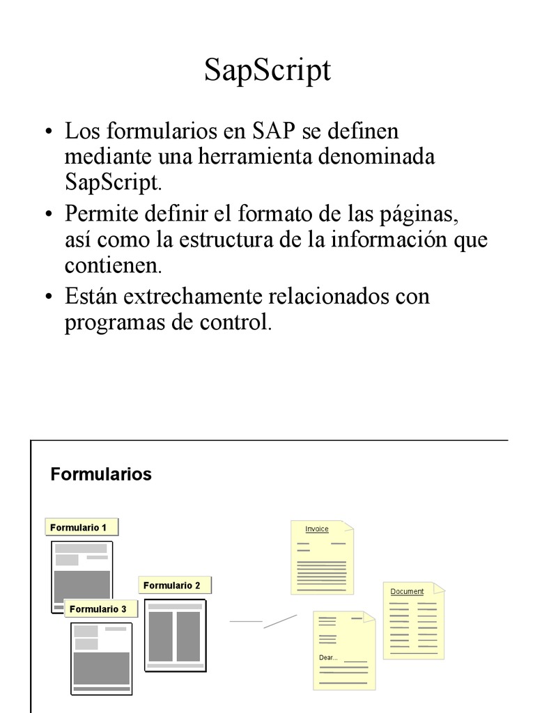 Form - Otro Manual de SapScript | PDF | Texto | Escritura