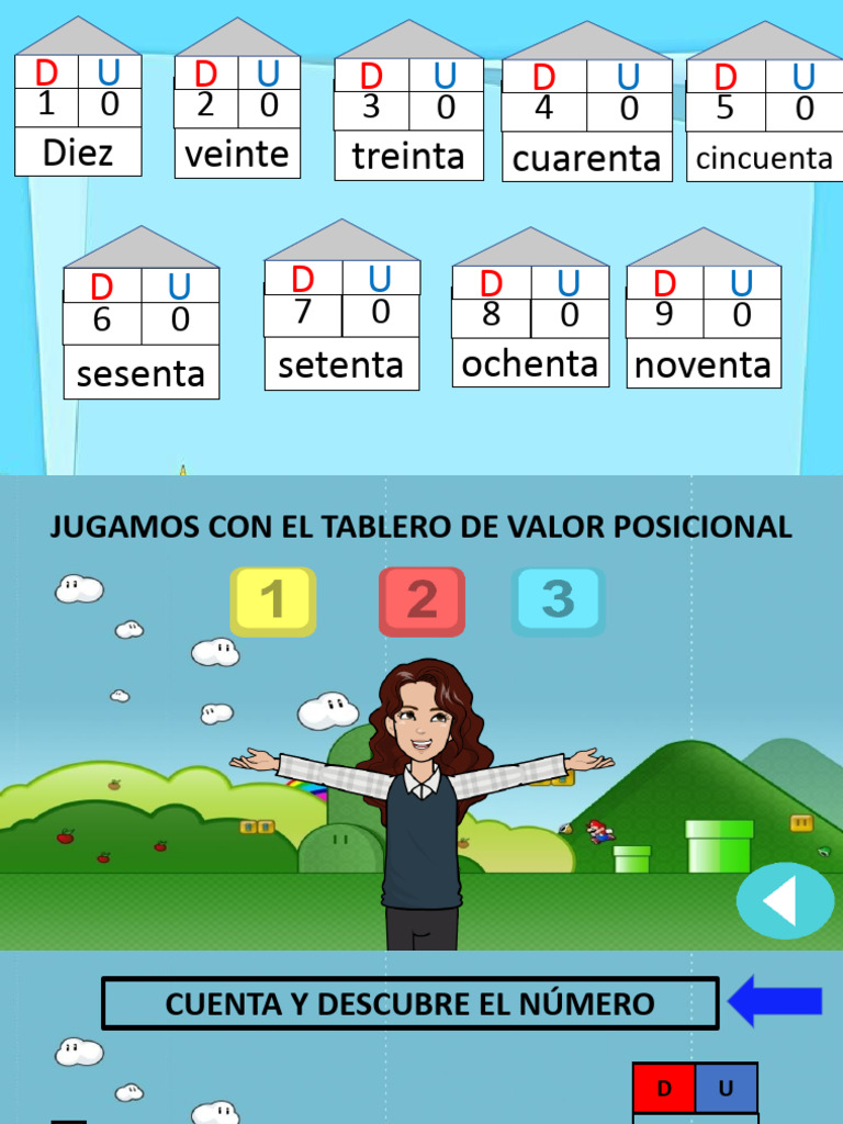 Unidad Decena Centena Valor Posicional 1 | PDF