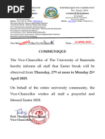 Sample Resumption Letter After Deferment | PDF