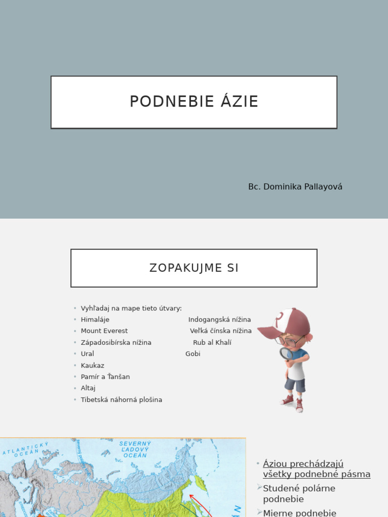 Ázia Podnebie | PDF