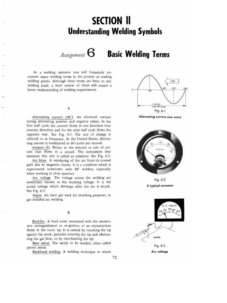 06-Basic Welding Terms | PDF