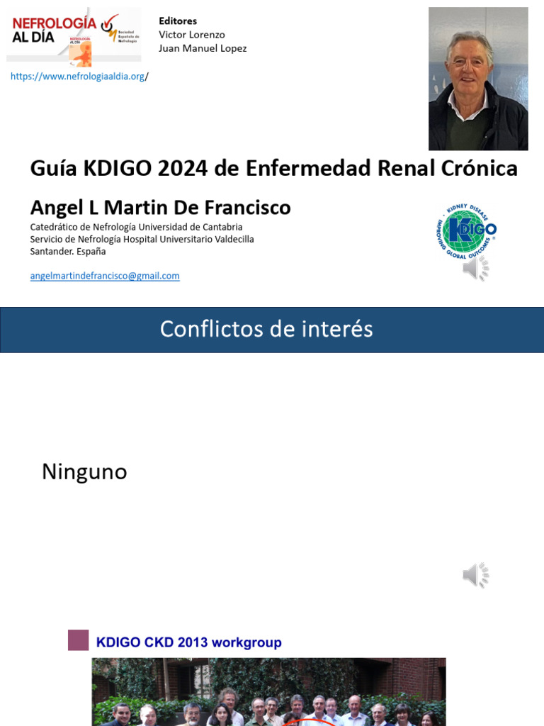 Guía KDIGO 2024 de Enfermedad Renal Crónica | PDF | Gota | Enfermedades ...