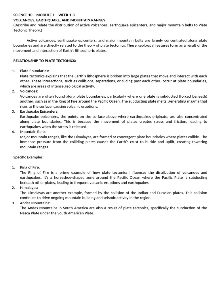 MODULE 1 - WEEK 1-3 | PDF