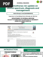 Updated BTS Guidelines for Pneumothorax | PDF | Diseases And Disorders ...