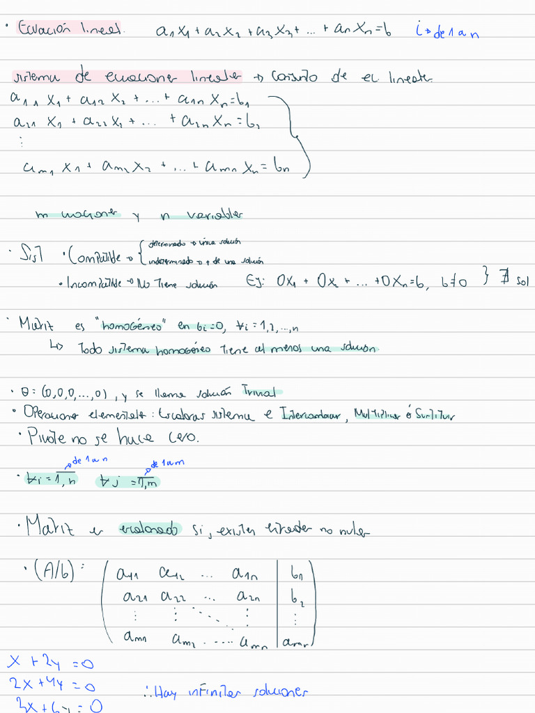 Resumen matrices | PDF
