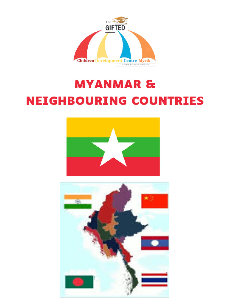 Myanmar & Its Neighbouring Countries | PDF