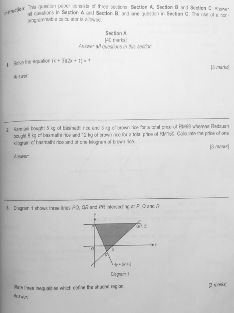 Model Test Paper 2 | PDF