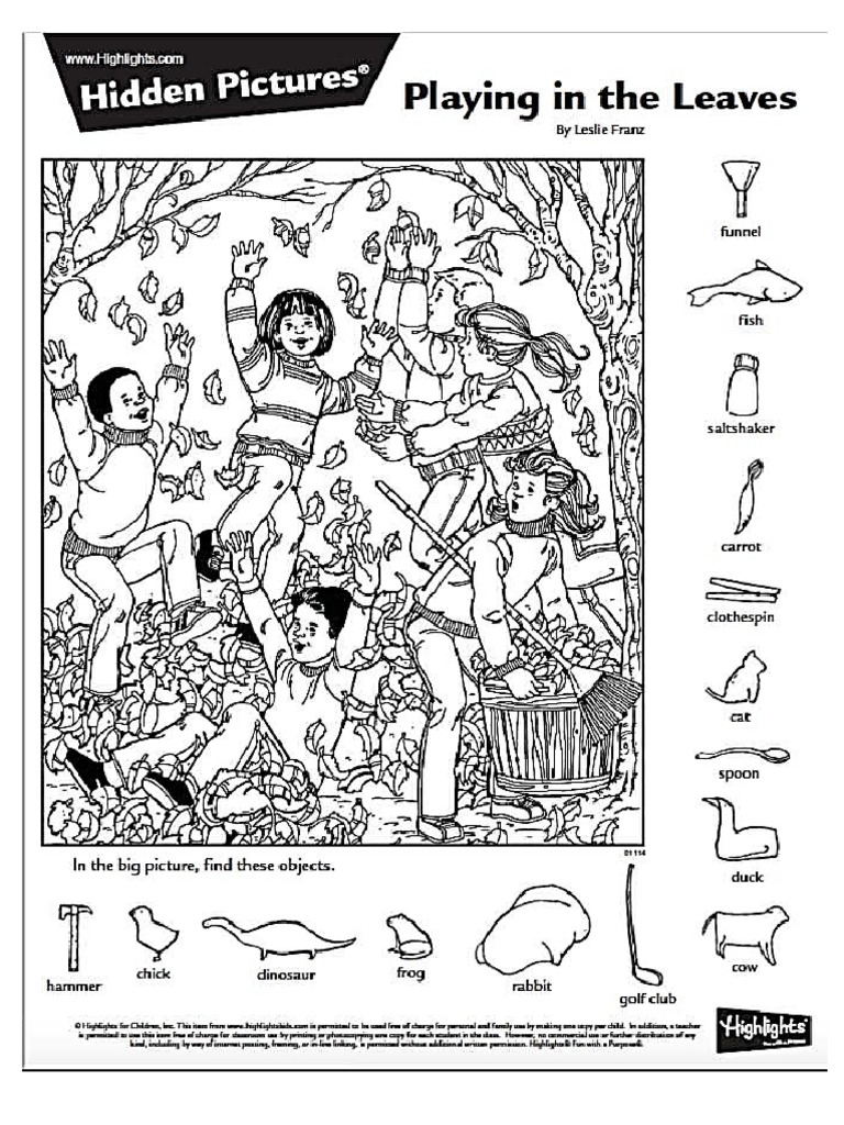 Cari Benda Tersembunyi 3 | PDF