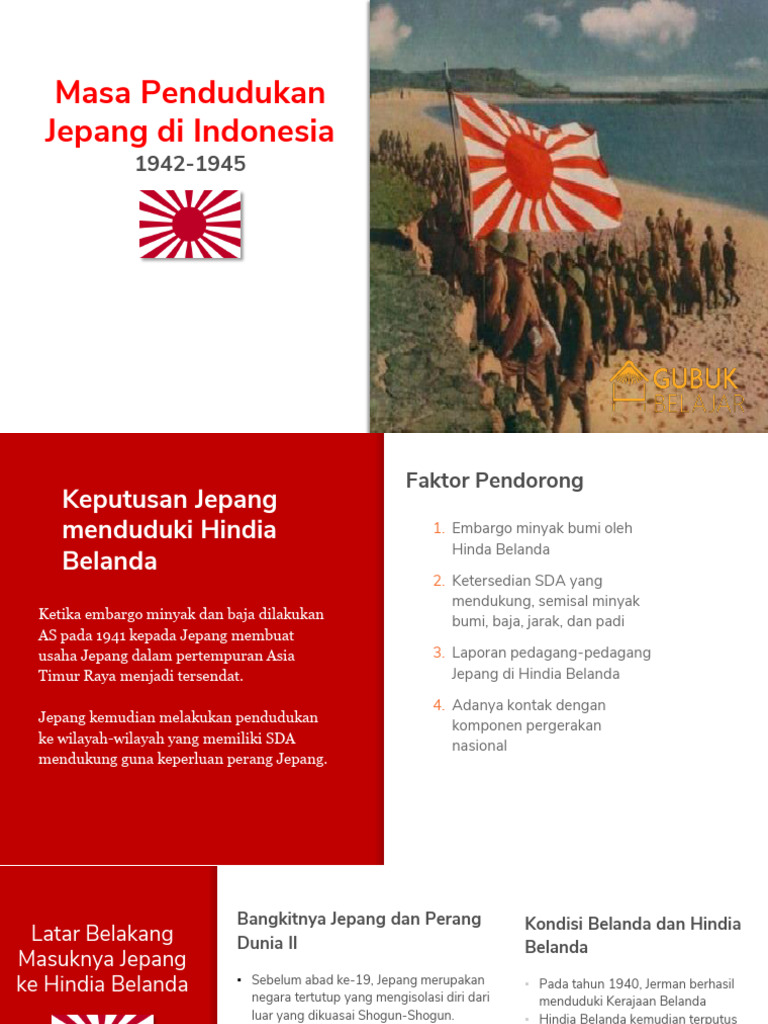 Bab 11-12 Gubuk Belajar Sejarah - Masa Pendudukan Jepang Dan ...