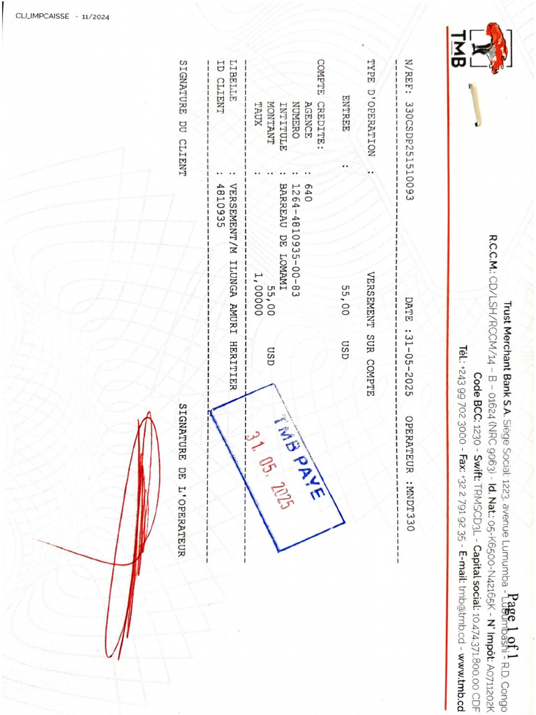 Banque TMB | PDF