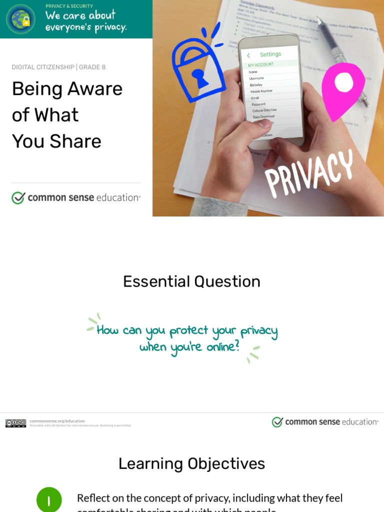 Being Aware of What You Share | PDF | Privacy | Http Cookie