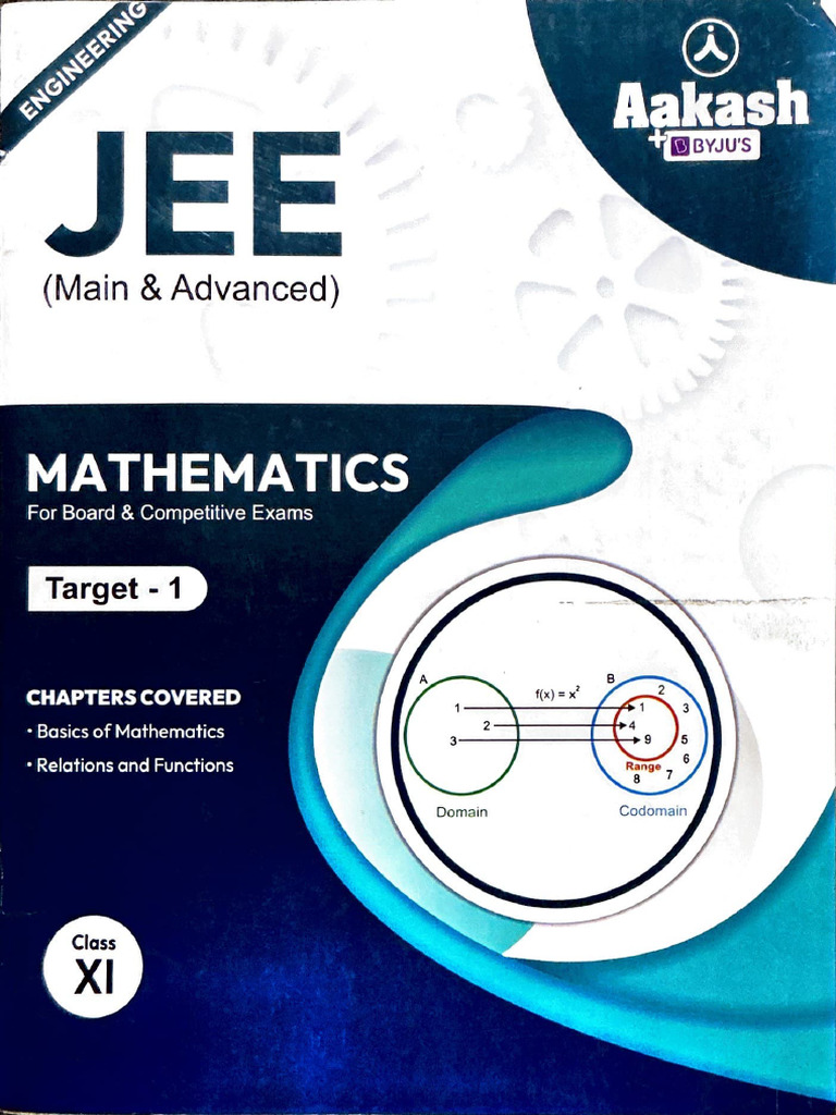 Aakash Target 1 Maths Class XI | PDF