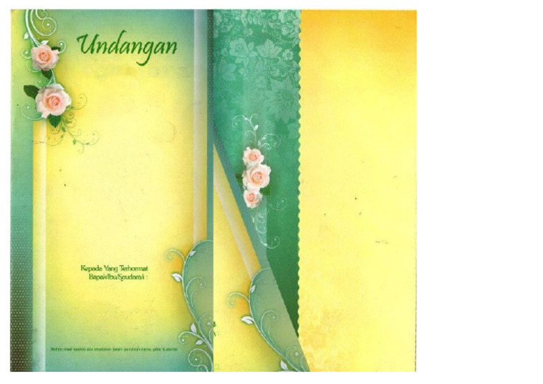 Undangan Model Ad001 | PDF