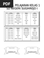Cara membuat rundown atau susunan acara otomatis di Excel | PDF