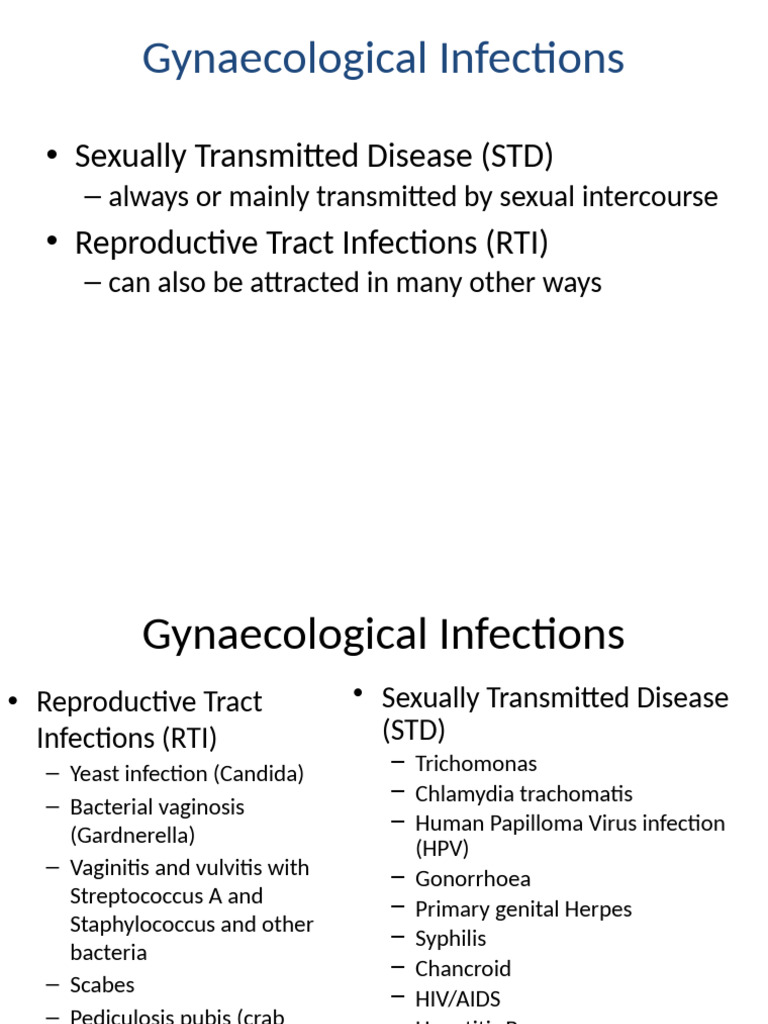 Salpingitis and PID Overview | PDF | Candidiasis | Sexually Transmitted ...
