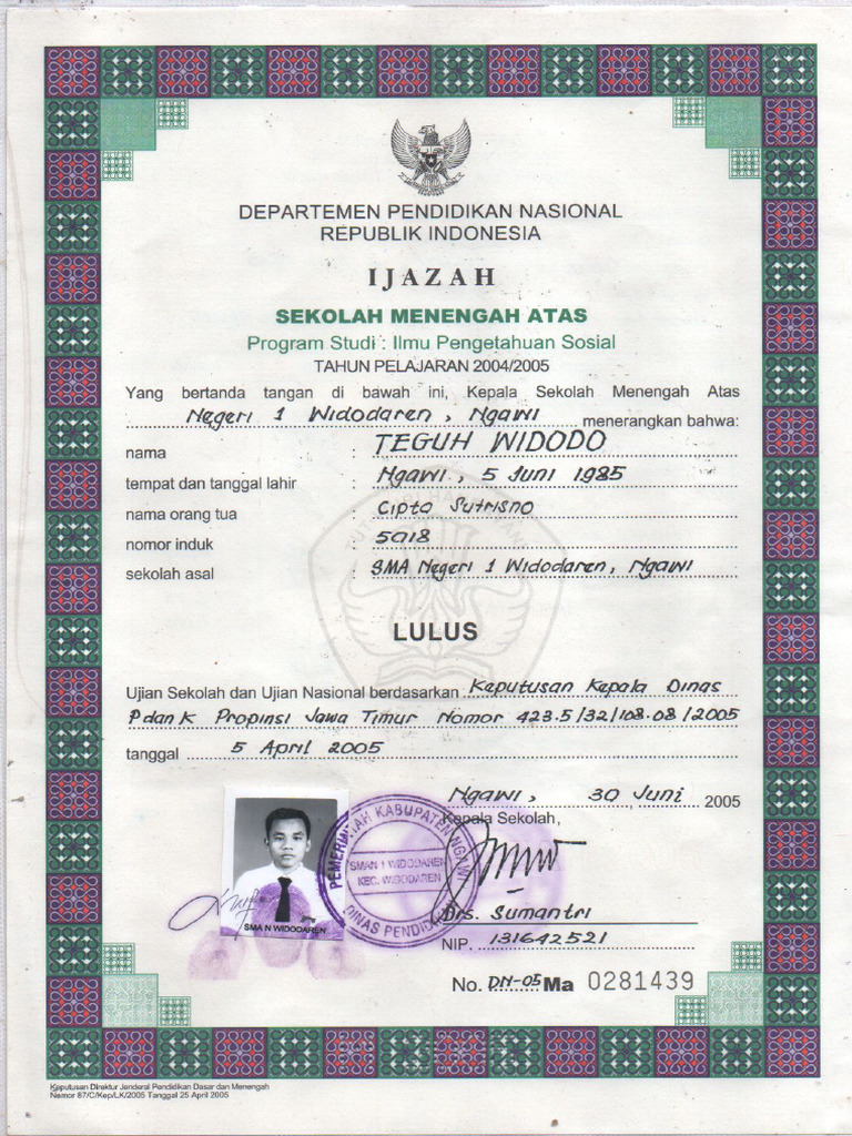 Ijazah Teguh | PDF