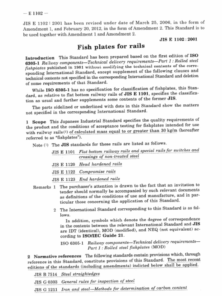 Jis e 1102 - 2001 | PDF