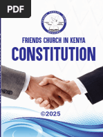 Church Constitution Sample | PDF | Baptists | Christian Church